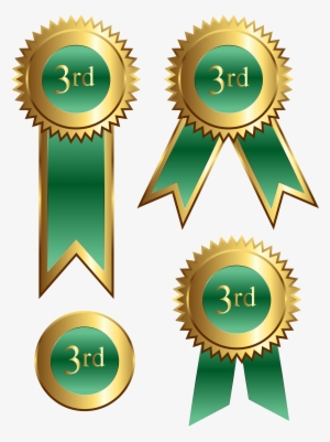 3rd Place Ribbons Clip - 3rd Place Ribbon Png PNG Image | Transparent ...