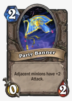 Party Banner Card - Galvanizer Hearthstone PNG Image | Transparent PNG ...