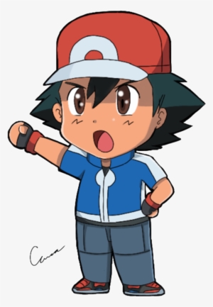 Ash Ketchum Chibi Png PNG Image | Transparent PNG Free Download on SeekPNG