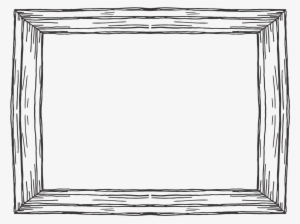 Wooden Rectangular Frame - Picture Frame PNG Image | Transparent PNG ...