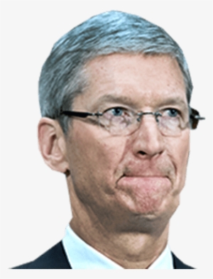 Tim Cook Thinking - Clip Art PNG Image | Transparent PNG Free Download ...