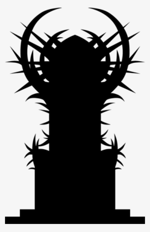 Game Of Thrones Iron Throne Wall Sticker - Game Of Thrones PNG Image ...