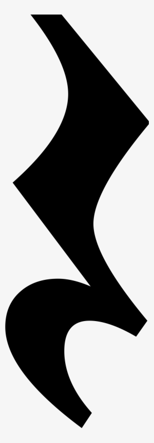 Quarter Rest Music Symbols, Tasteful Tattoos, Music - Quarter Note Rest ...