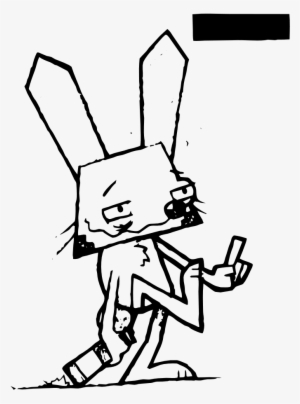 Drunkrabbit Toonboom - Drunk Rabbit Drawing PNG Image | Transparent PNG ...