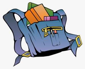 School Clipart - Clipart Open Backpack PNG Image | Transparent PNG Free ...
