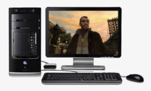 Computadora Png Sin Fondo - Desktop Computer Transparent Background PNG ...