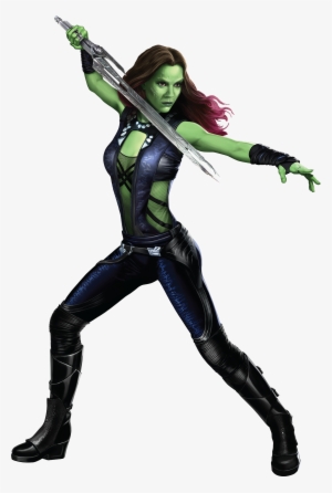 Fa Gog Gamora By Https - Guardians Of The Galaxy Gamora Chibi PNG Image ...
