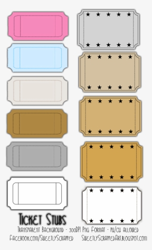 Download File - Claim Stub Sample Template PNG Image | Transparent PNG ...