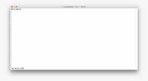 How To Save “hello World” Text In A File Named Hello - Paper Sheet ...