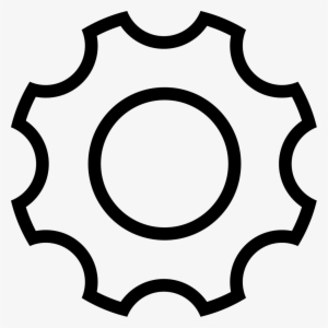 Ios Gear Outline Comments - Process Reengineering Icon PNG Image ...