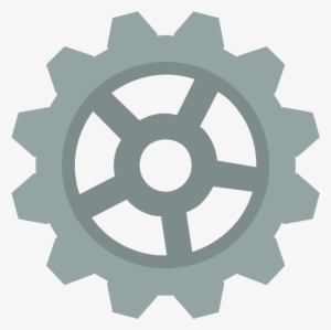 Blue Cog Icon - Gears Vector PNG Image | Transparent PNG Free Download ...