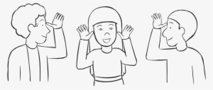 Circle Hand Game Png Picture Black And White Library - All Hands In ...