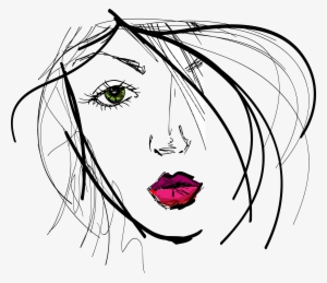 Artwork Png Hd - Woman Sketch PNG Image | Transparent PNG Free Download ...