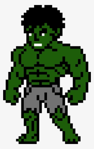 Minecraft Pixel Art Hulk