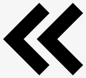 Rewind Double Arrows Angles Vector - Rewind Arrows Png PNG Image ...