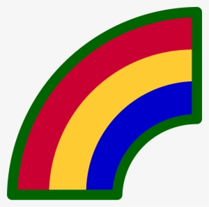 Transparent Rainbow Patch - 42nd Infantry Division PNG Image ...