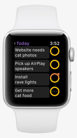 Get A List Of Actions For Items Due Today, Or Due Soon, - Apple 38mm ...