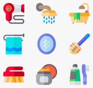 Bathroom 40 Icons - Bath Icons PNG Image | Transparent PNG Free ...