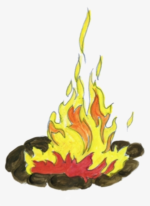 Fire Place Drawing At Getdrawings - Transparent Flame Drawing Png PNG ...