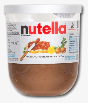 Nutella 200g PNG Image | Transparent PNG Free Download on SeekPNG