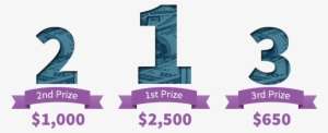 Main Contest - 1st Prize 2nd Prize 3rd Prize Png PNG Image ...