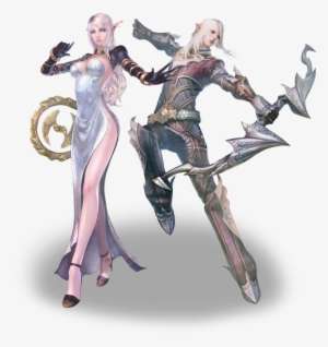 Light Elves - Tera High Elf Female Robes PNG Image | Transparent PNG ...