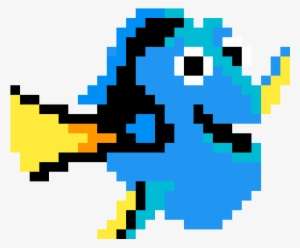 Dory - Pixel Art Samples PNG Image | Transparent PNG Free Download on ...