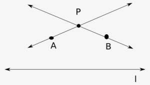 Two Intersecting Lines Parallel To - Hyperbolic Geometry Intersecting ...