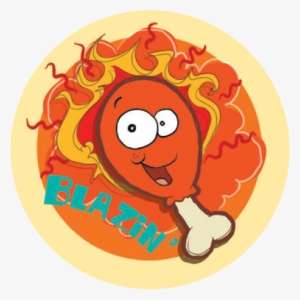Stinky Scratch N Sniff Stickers Hot Wings - Hot Chicken PNG Image ...