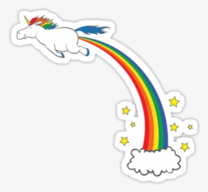 Rainbow Unicorn Fart Stickers And Tshirts Now Available - Rainbow Fart ...