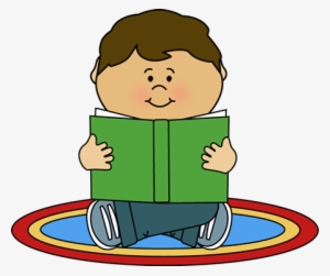 Carpet Clipart Rug - Kid Reading Clip Art PNG Image | Transparent PNG ...