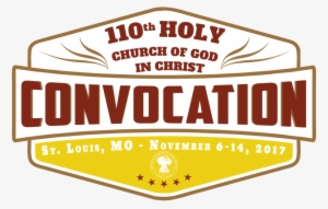 110th Holy Convocation - Cogic Holy Convocation 2017 PNG Image ...