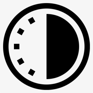 Open - Half Clock Png PNG Image | Transparent PNG Free Download on SeekPNG