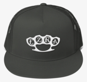Brass Knuckles Embroidered Trucker - Baseball Cap PNG Image ...