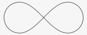 White Infinity Symbol Transparent Background - Circle PNG Image ...