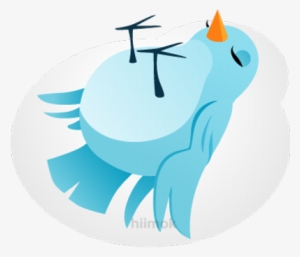 Twitter Caido - Clipart Dead Bird Graphics PNG Image | Transparent PNG ...