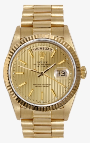 Gold Rolex Png Vector Black And White - Gold Rolex Black Face PNG Image ...