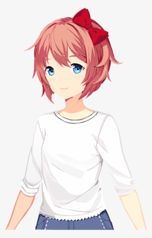 248 - Sayori Vector PNG Image | Transparent PNG Free Download on SeekPNG