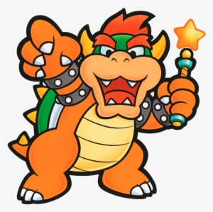 Download Dry Paper Bowser By The - Paper Mario Dry Bowser | Transparent ...