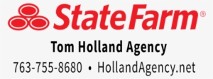State Farm, Tom Holland Agency Logo - State Farm Insurance Logo PNG ...