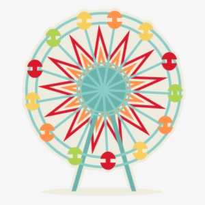 Ferris Wheel Svg Cutting File For Scrapbooking Svg - Ferris Wheel With ...
