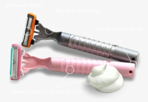 The Smart Razor With Real Shaving Cream Inside The - Razor And Shaving ...