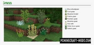 Plant Mega Pack Mod For Minecraft - Minecraft PNG Image | Transparent ...