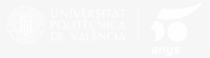 Upv Logo 50a / White / Png - Technical University Of Valencia PNG Image ...