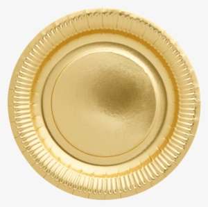 Gold Foil Round Plates - Paper Plates Png PNG Image | Transparent PNG ...
