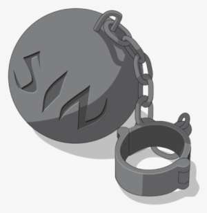 Ball And Chain - Ball And Chain Clip Art PNG Image | Transparent PNG ...