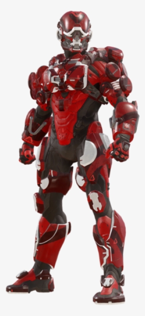 H5 Guardians Locus Edge Red Front - Halo 5 Mk 4 Armor PNG Image ...