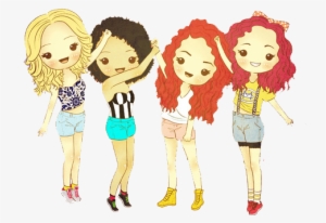 Little Mix Cartoon Png By Derpykylea-d5mt9ku - Cute Drawings Of Little ...