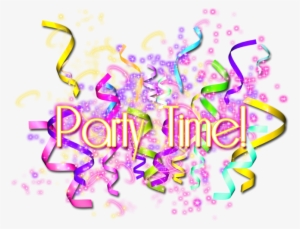 Party Time PNG Image | Transparent PNG Free Download on SeekPNG