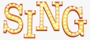 Sing Movie Logo - Calligraphy PNG Image | Transparent PNG Free Download ...